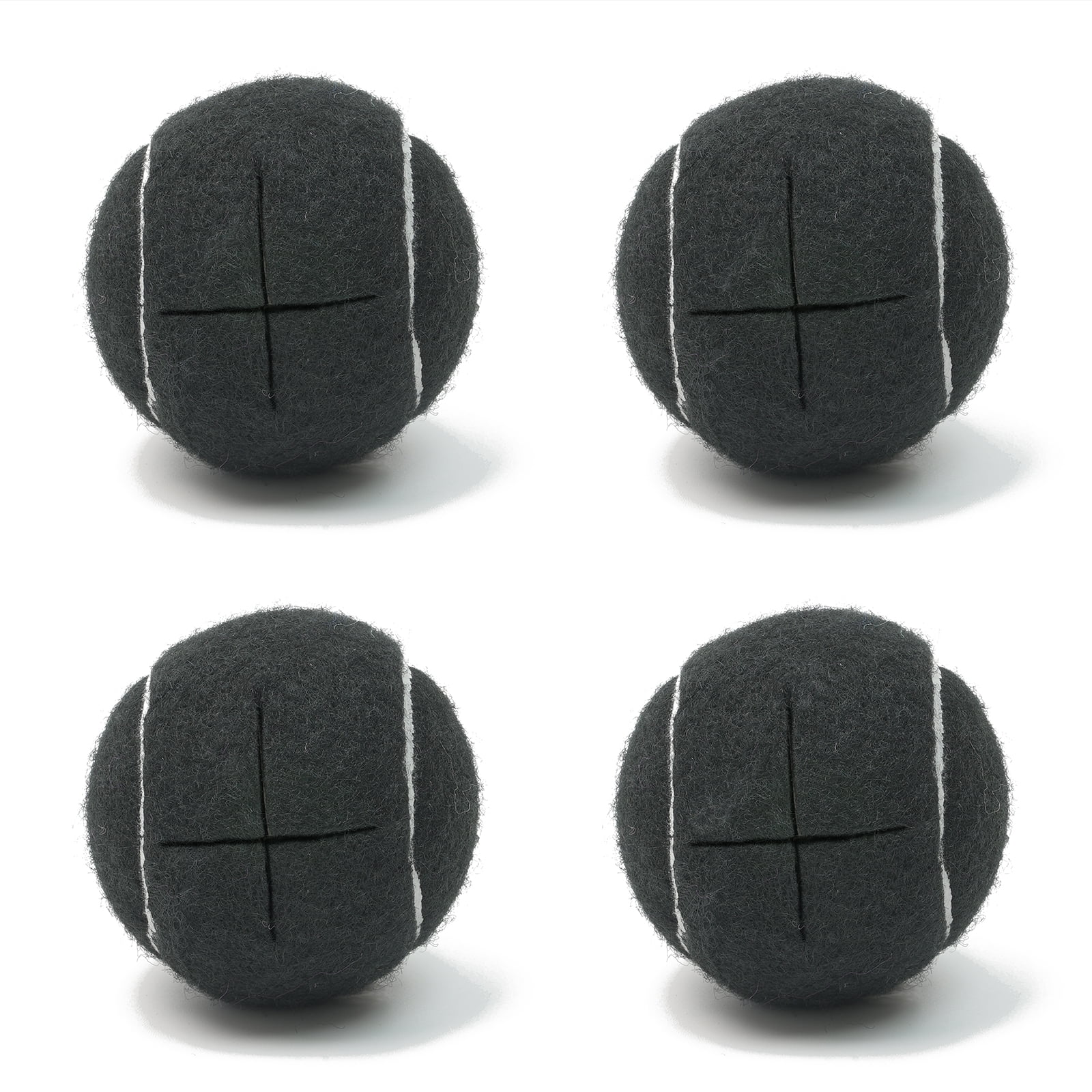 Outzen Precut Tennis Balls for Walkers 4 PCS Floor Protection Felt Pad ...