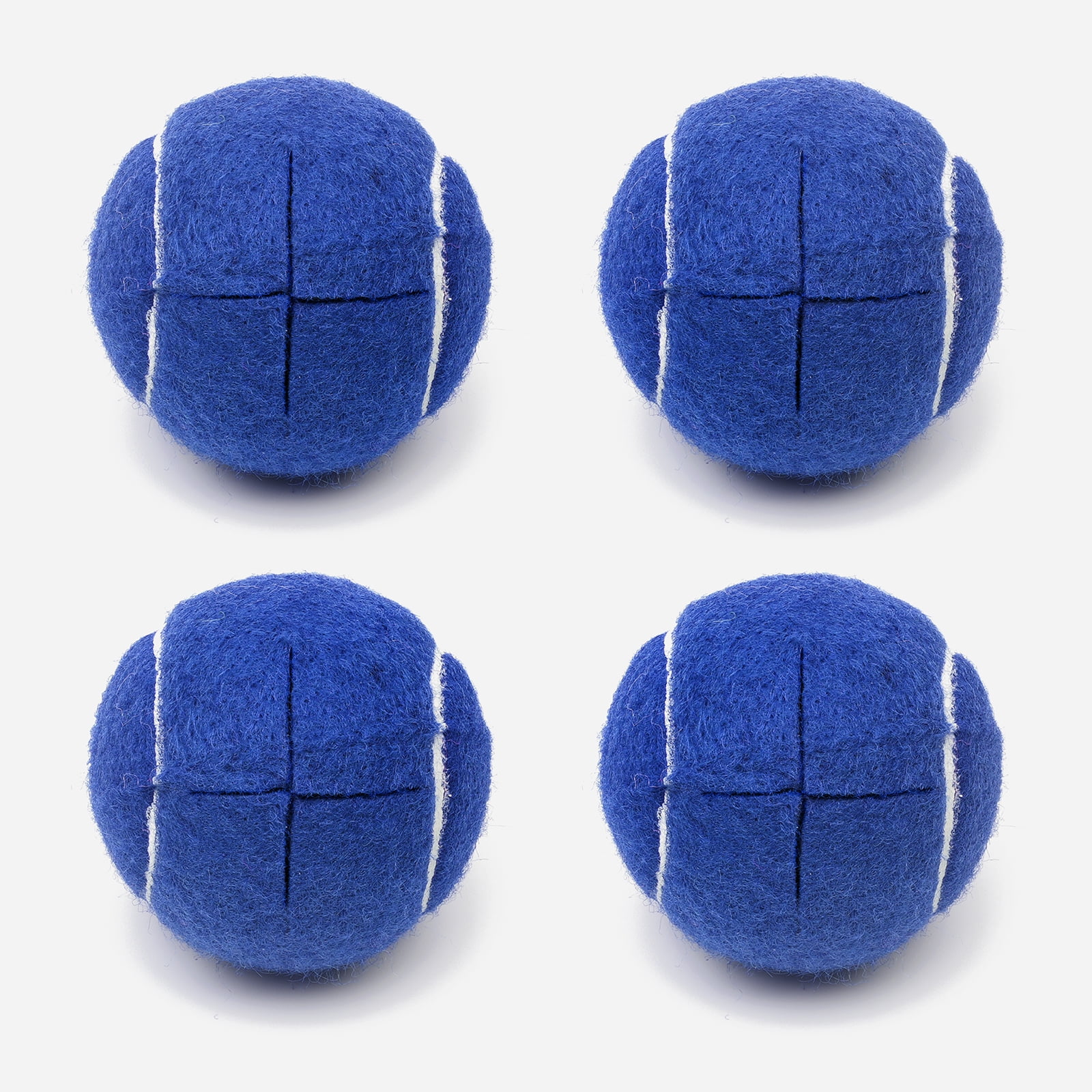 Outzen Precut Tennis Balls for Walkers 4 PCS Heavy Duty Felt Pad Floor ...