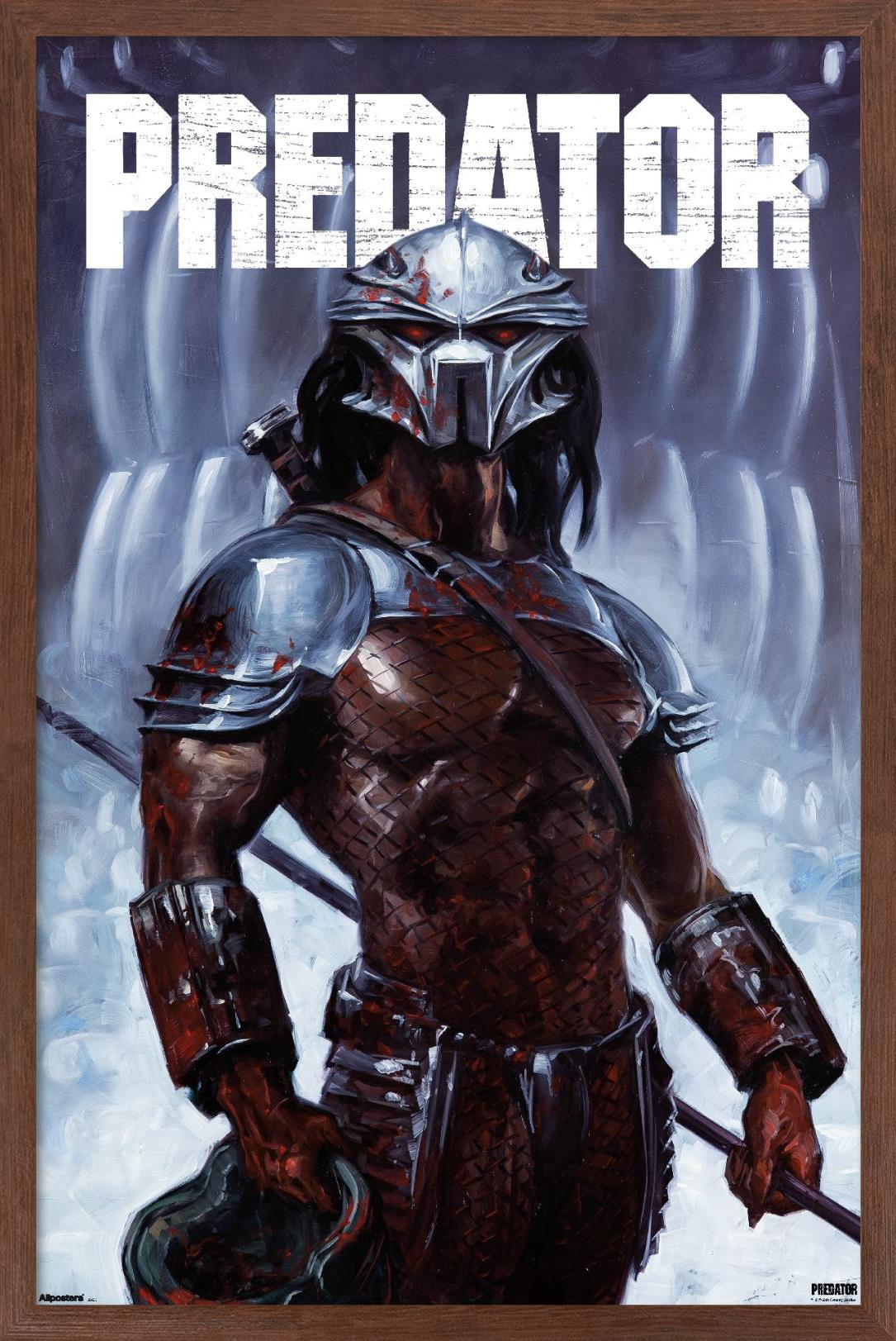 Predator (1987) - Pose Wall Poster, 22.375" x 34" Framed - Walmart.com
