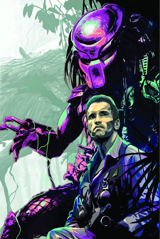 Predator 1987 Poster 24x36 - Arnold Schwarzenegger Sci-Fi Action Horror ...