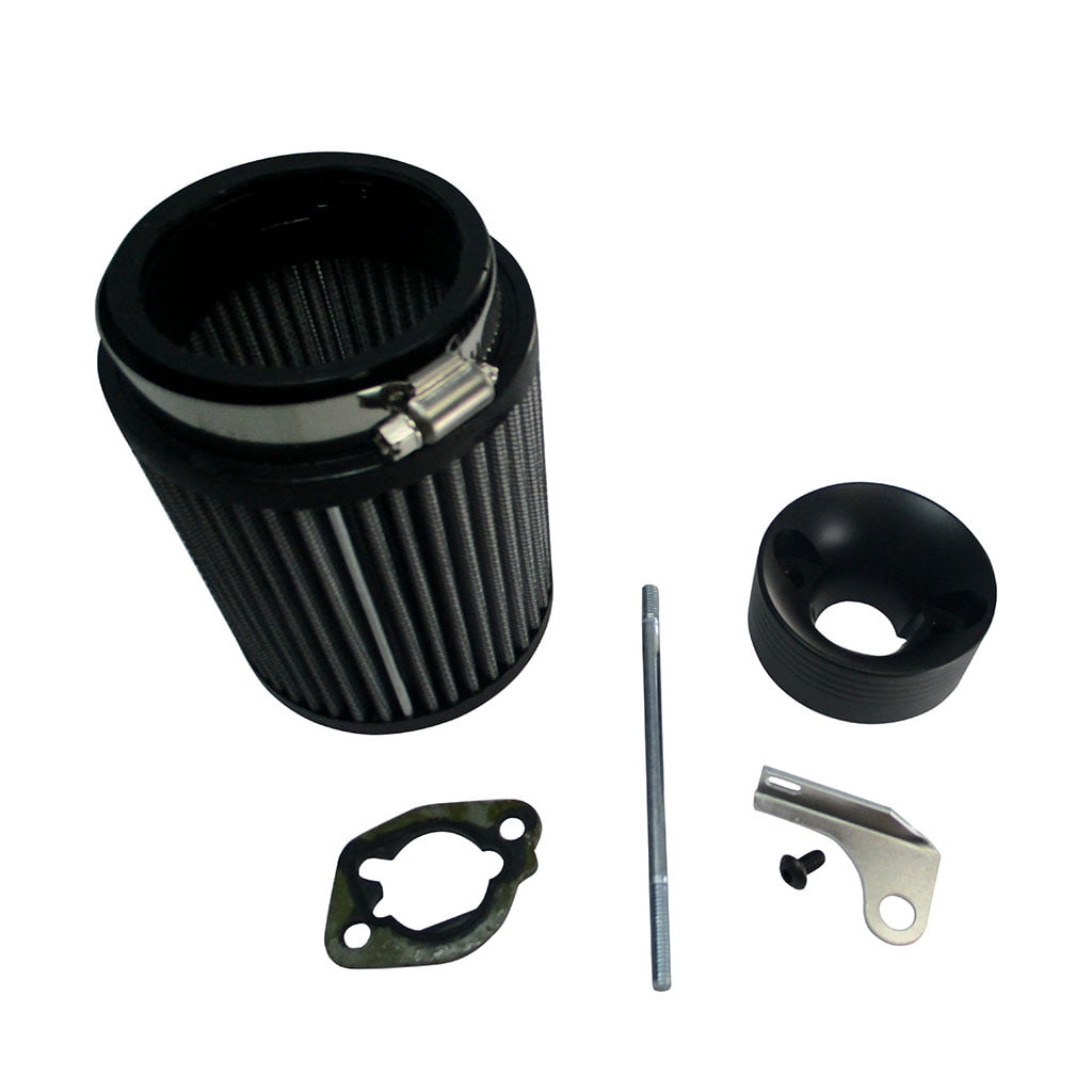 Predator 212cc / Clone 196cc Straight Air Filter Intake Kit AIRKITP-KM1 ...