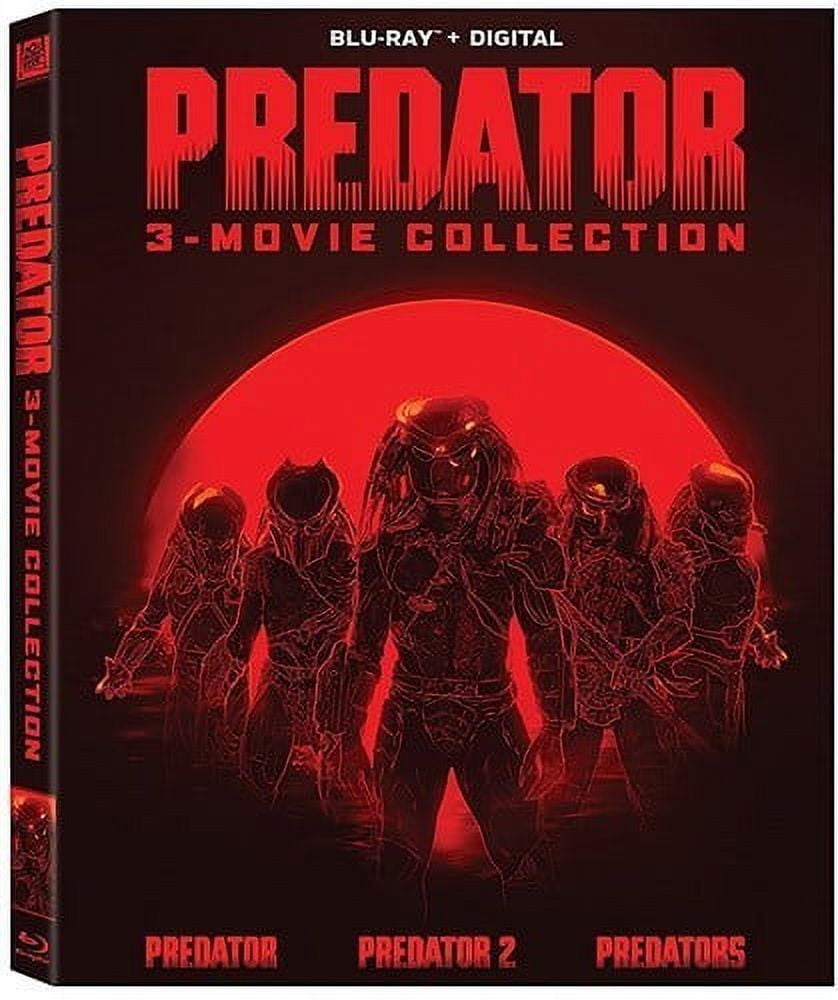 Predator: 3-Movie Collection (Blu-ray), 20th Century Studios, Sci-Fi ...