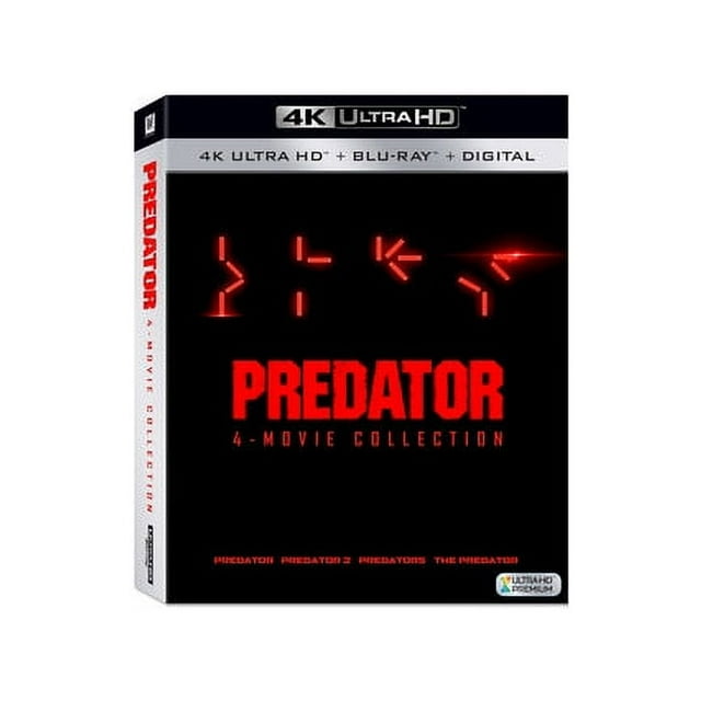 Predator: 4-Movie Collection (4K Ultra HD + Digital Copy), 20th Century ...