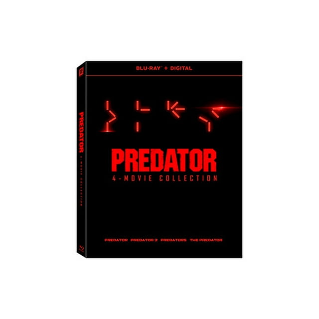 Predator: 4-Movie Collection (Blu-ray + Digital Code) - Walmart.com