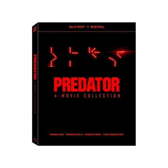 Predator: 4-Movie Collection Blu-ray, Action-Packed Sci-Fi & Fantasy by ...