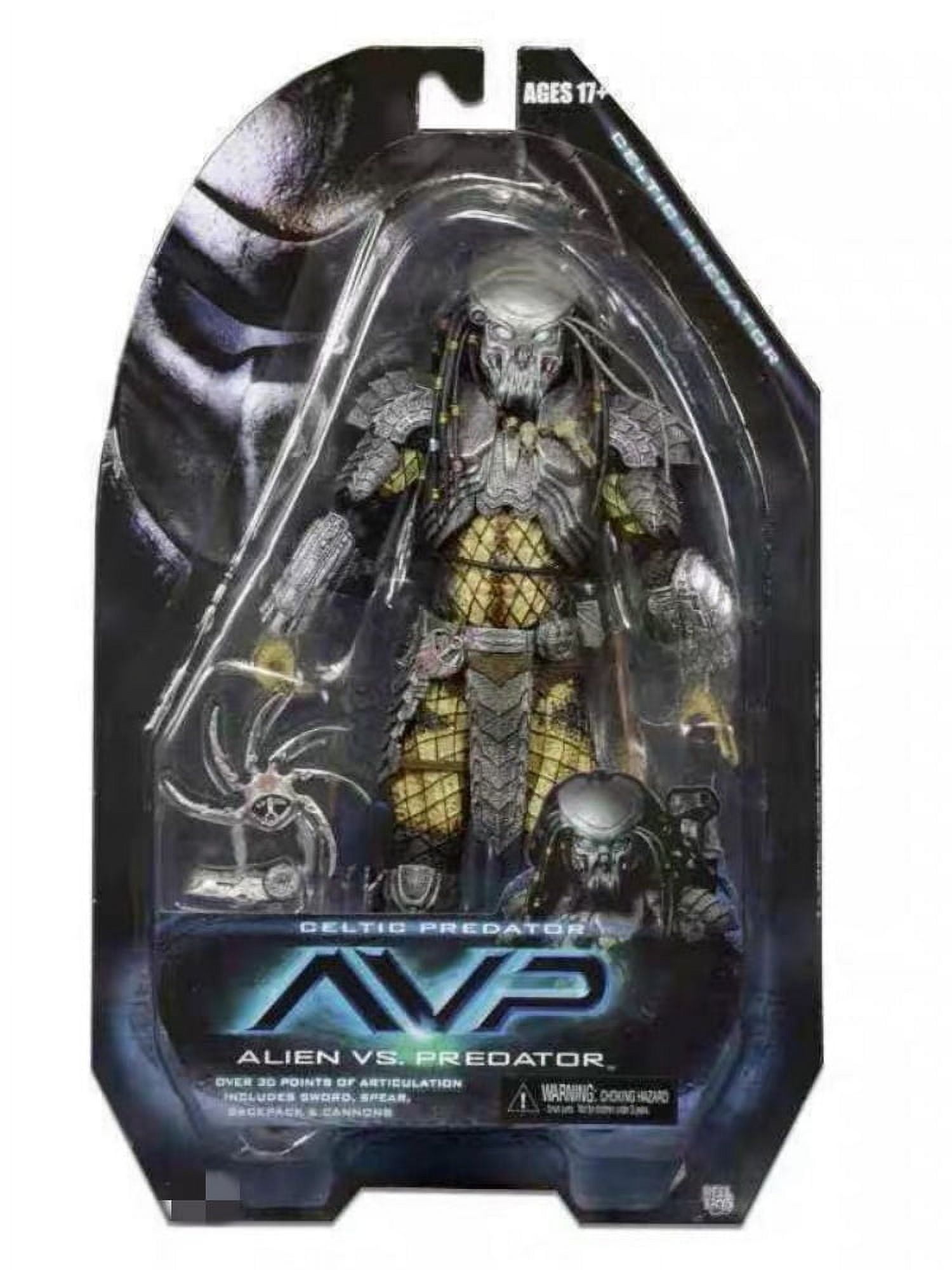 7-Inch Predator Action Figure, Series 14 Celtic Predator Collectible ...