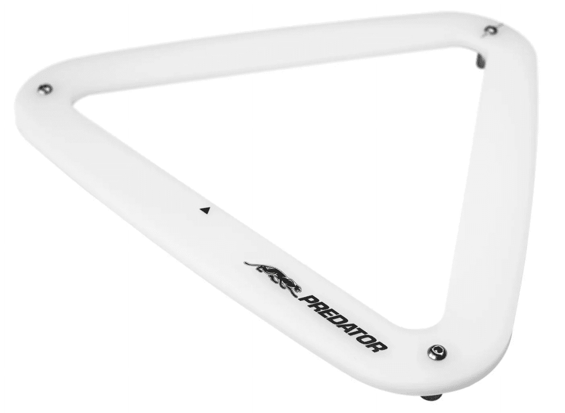 Predator AeroRack (White) - Precision Machined Triangle Rack with Glare ...
