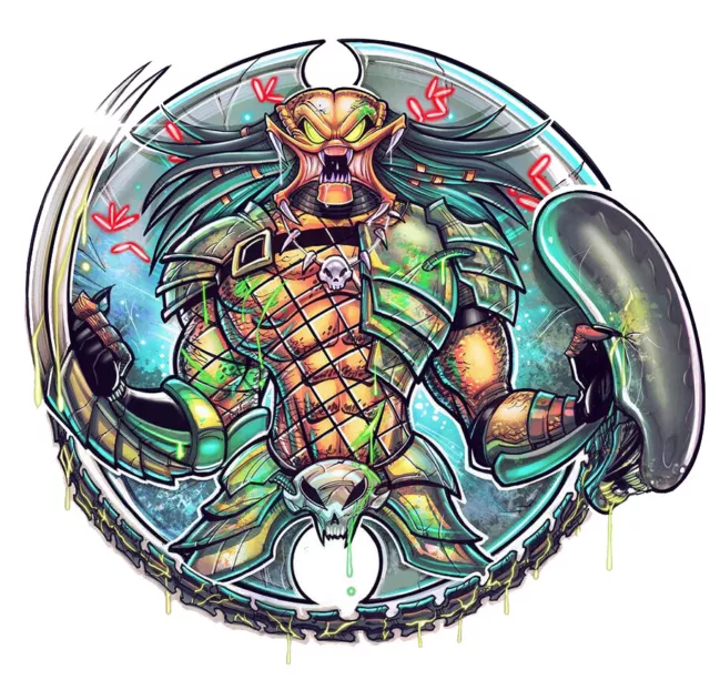 Predator Attack Stickers Phone Decal Water Bottle Stickers Car Decals ...