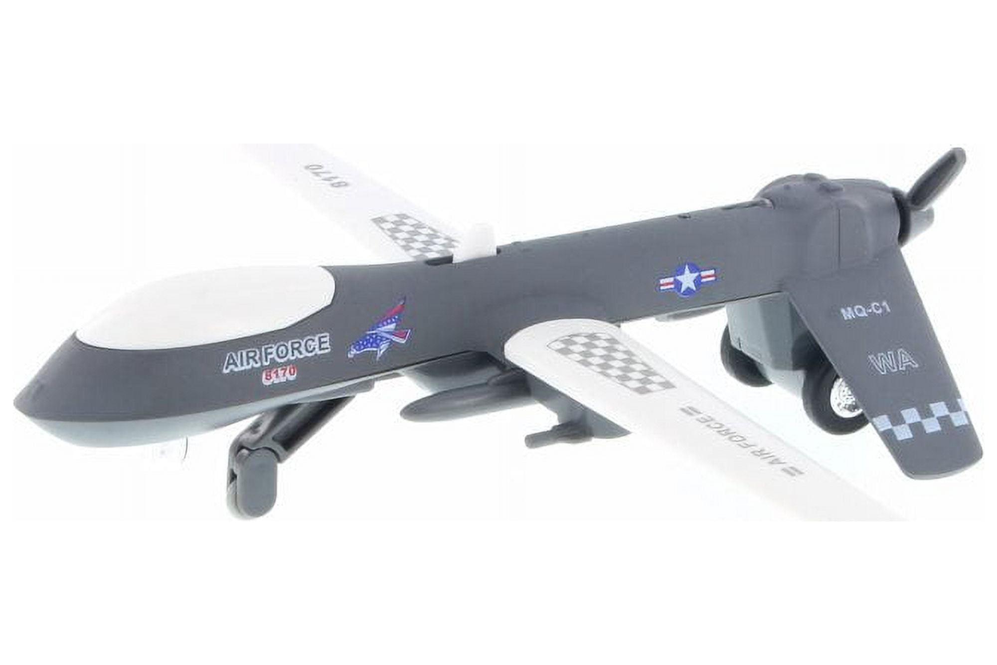 Predator Drone w/ Light & Sound, Gray - Daron TM8170 - Diecast Model ...