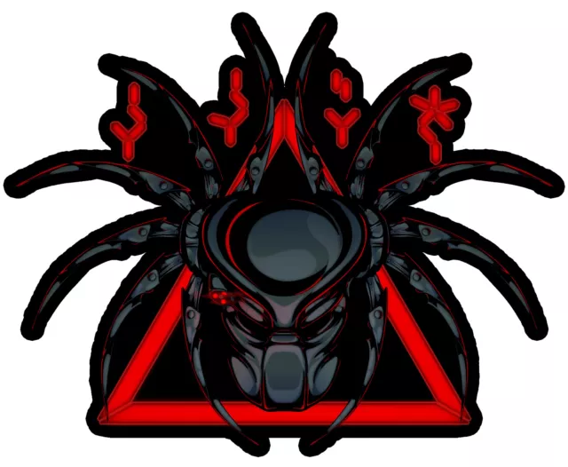 Predator Head Attack Stickers Phone Decal Water Bottle Stickers Car ...