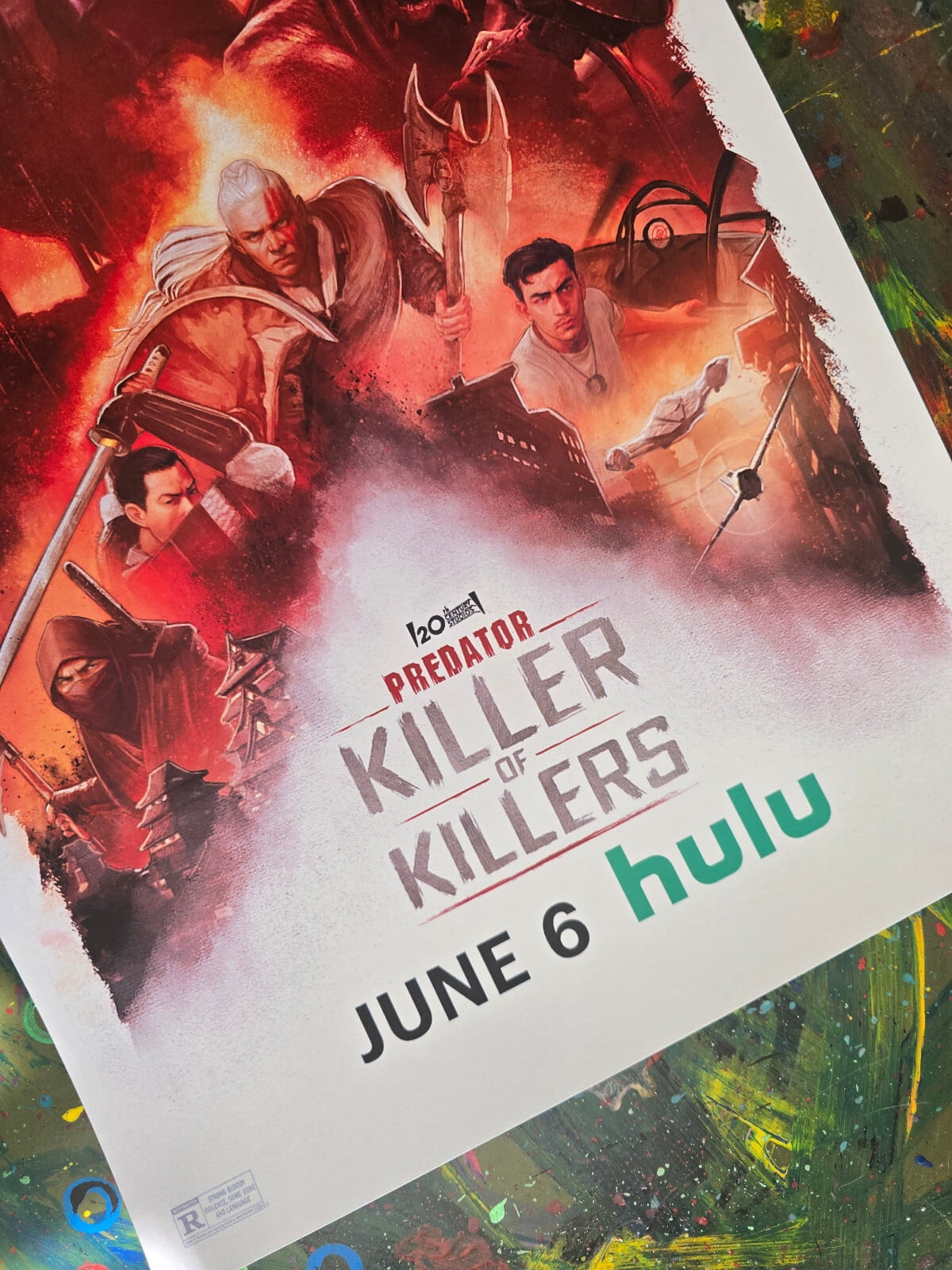 Predator Killer of Killers 2025 Poster & Canvas, Horror Movie Wall Art ...