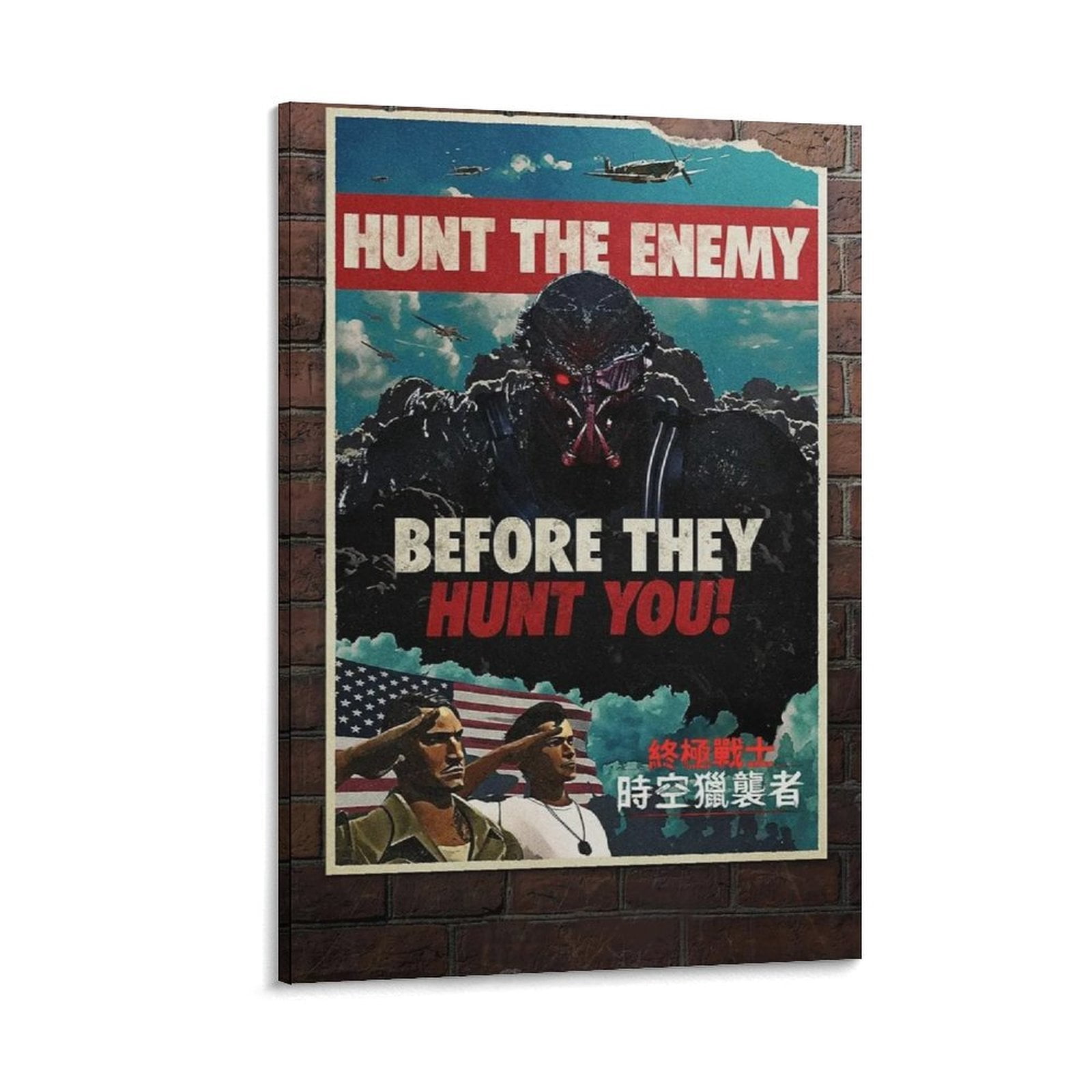 Predator Killer of Killers Movie Poster (9) Canvas Poster Wall Art ...