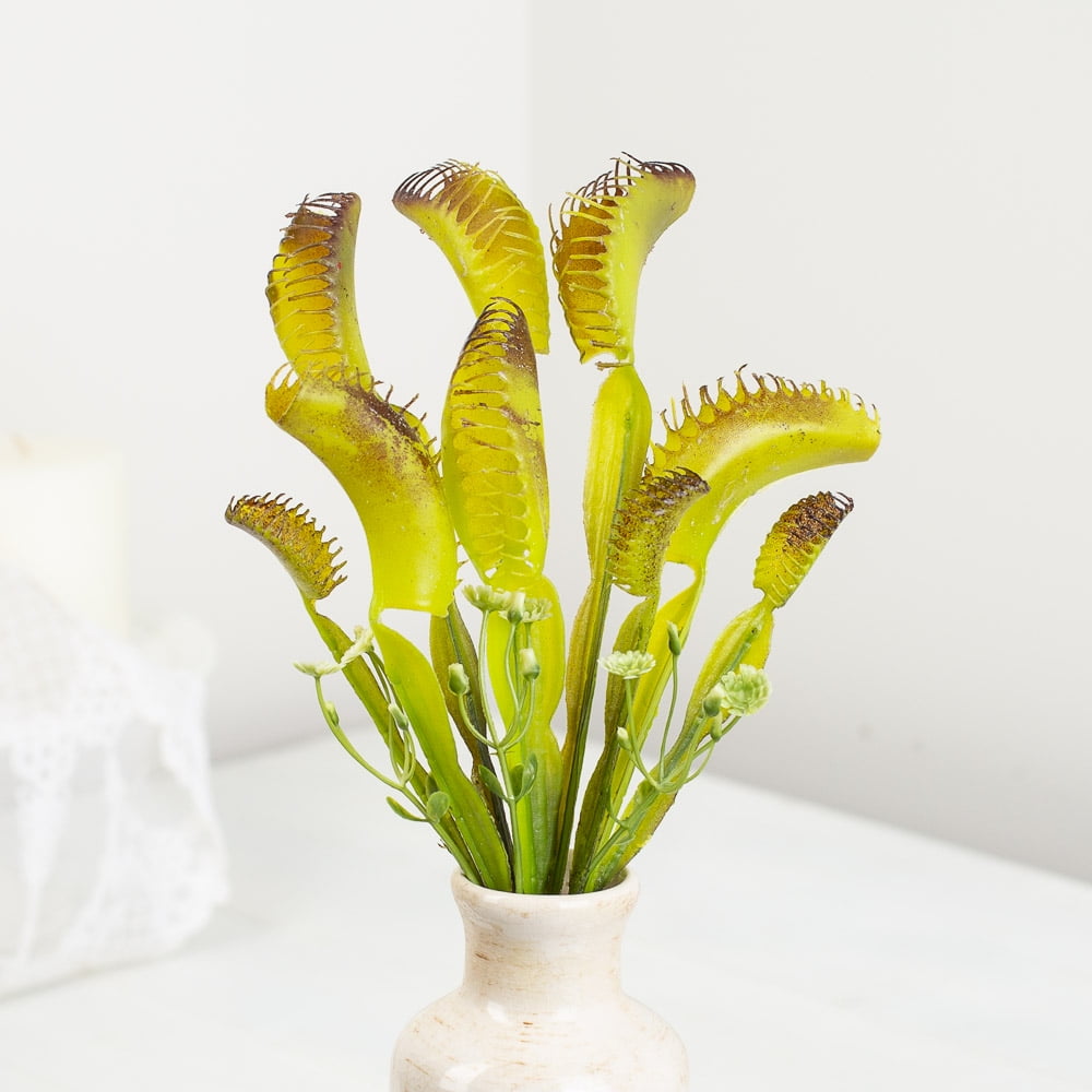 Predator Plants: 2 Artificial Venus Flytrap Plants for Your Realistic ...