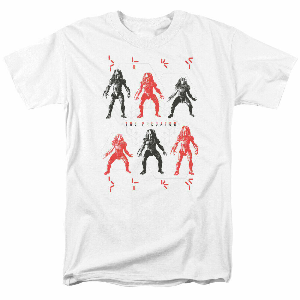 Predator Primal T Shirt Licensed Sci-Fi Alien Movie Retro Classic Tee ...