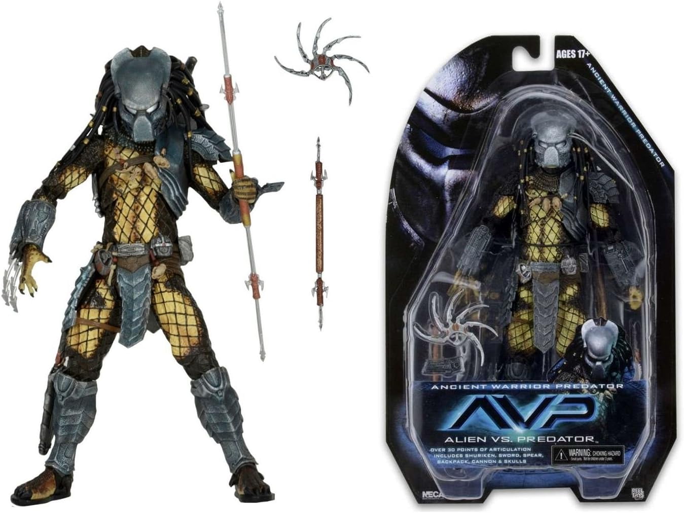 Predator Series 15 Masked Scar Action Figure 7" Desktop Decorative ...