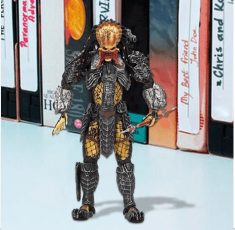 Predator Toys 7 Inch Ancient Warrior Action Figure, 14 Scar Action ...