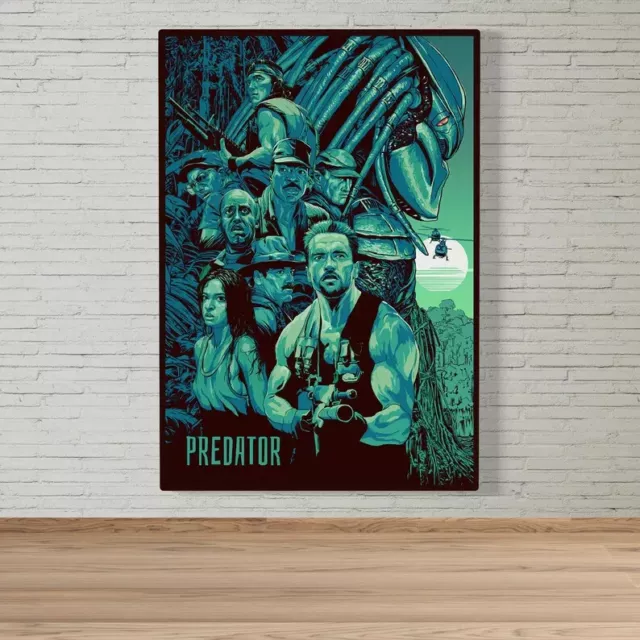 Predator Wall Art NO FRAMED POSTER, Home Decor, Vintage Art Print ...