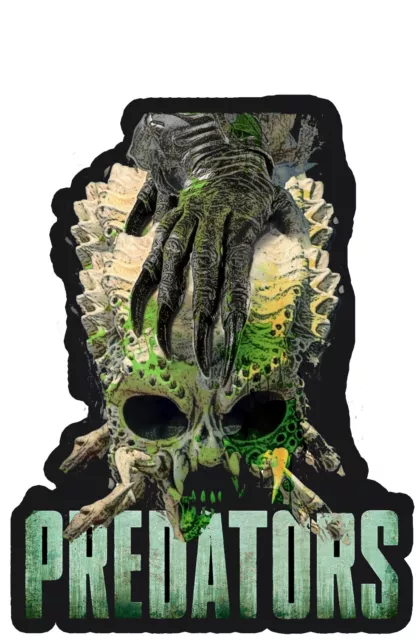 Predators Head Stickers Phone Decal Water Bottle Stickers Car Decals ...