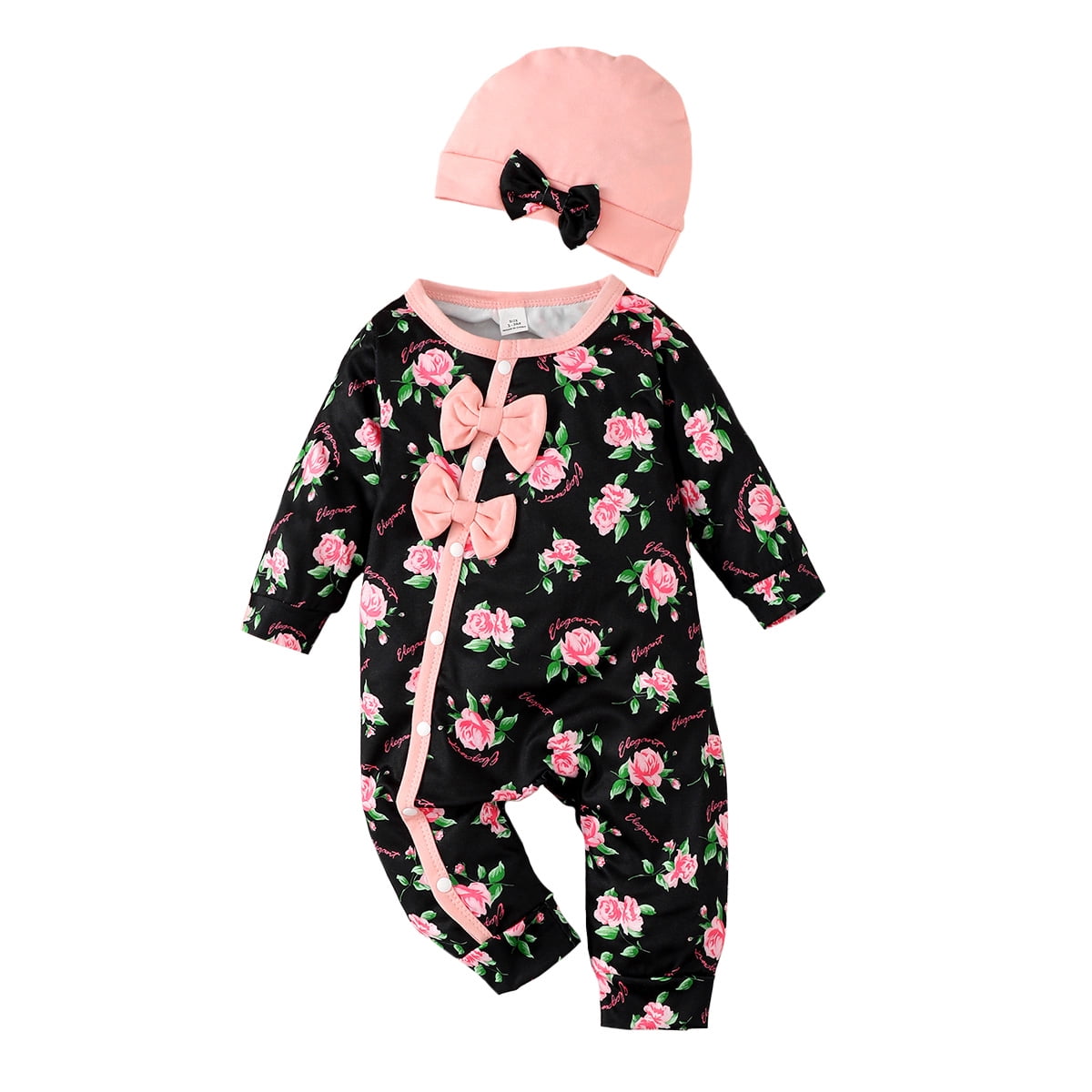 Preemie Baby Girls Clothes Baby Girls One-piece Romper Preemie Girls ...