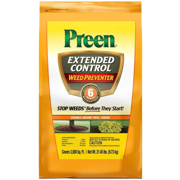 Preen Extended Control Weed Preventer, 21.45 lb. - Walmart Business ...