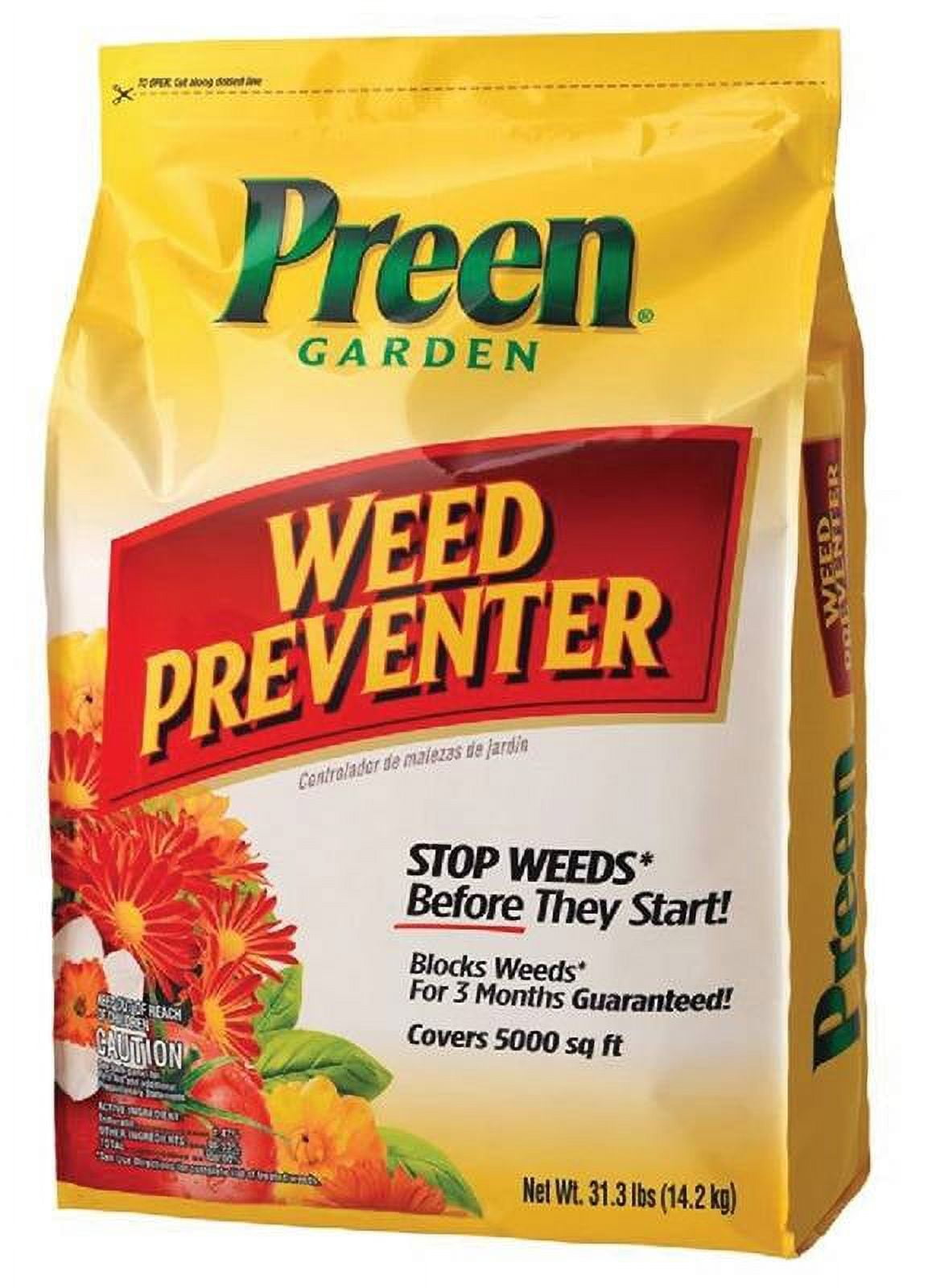 Preen Garden Weed Preventer - Extended Control Pre-Emergent Granular ...