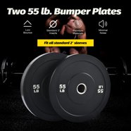 CAP Barbell Color Rubber Olympic Bumper Plate, 10-45 Lb. - Walmart.com