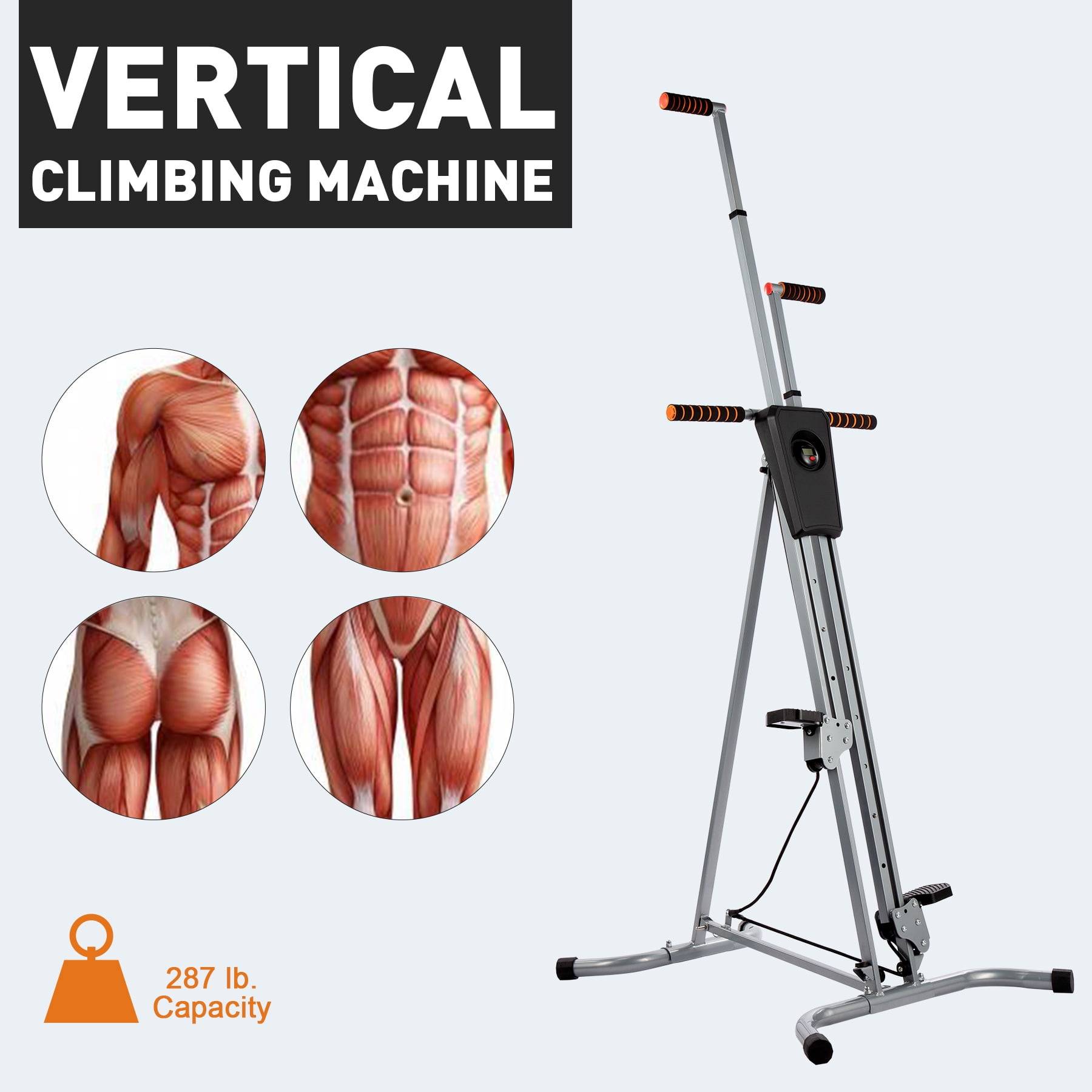 Preenex Fitness Step Climber Exercise Machine Vertical Climber Machine ...