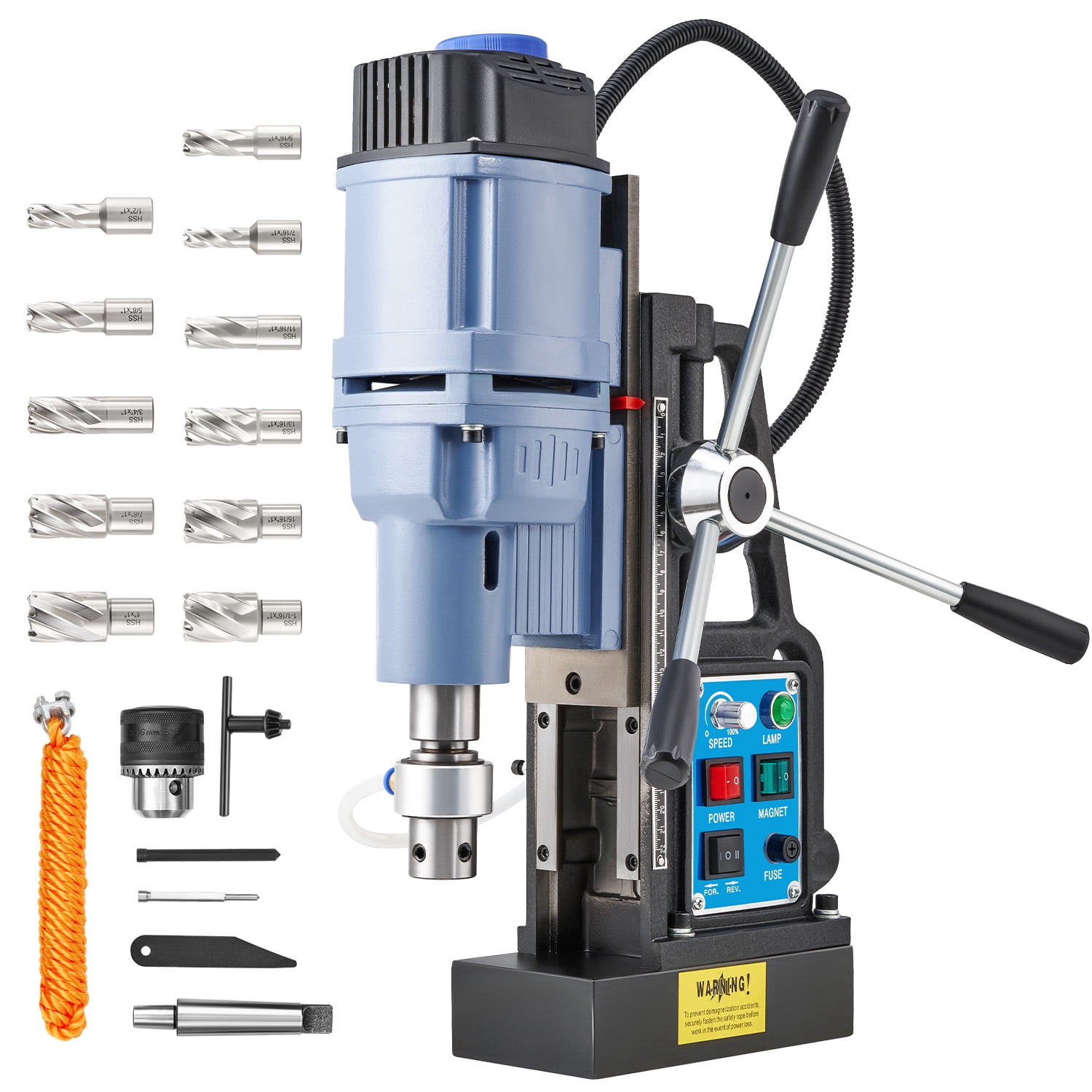 Preenex Magnetic Drill Press 3125lbf Portable Drilling Machine 2" Dia ...