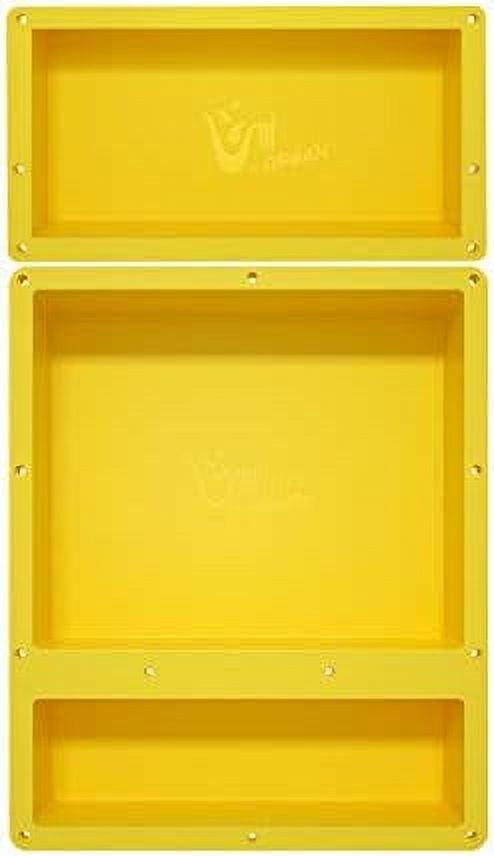 Prefabricated Shower Niche Triple Shower Shelves 28" x 16" Shower (Two ...