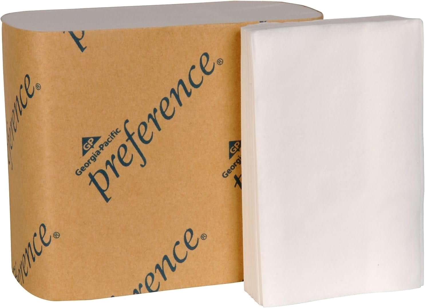 Preference 2-Ply Interfolded Toilet Paper by GP PRO (), 10101, 400 ...