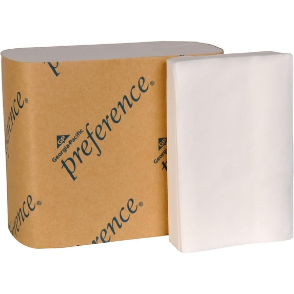 Preference 2-Ply Interfolded Toilet Paper by GP PRO (), 10101, 400 ...