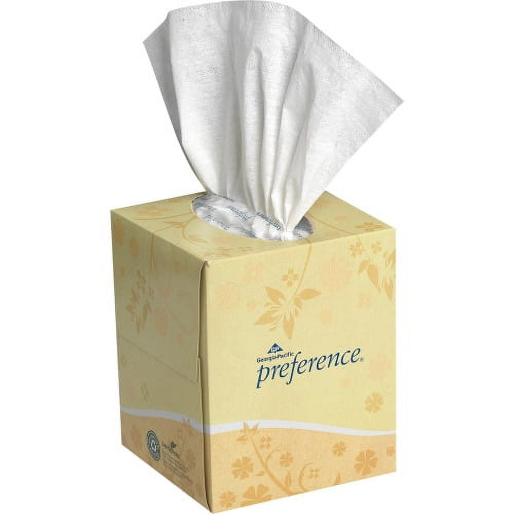 Preference Cube Box Facial Tissue by GP Pro 2 Ply - 7.65" x 8.85 ...