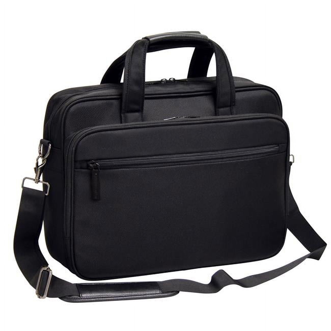 Preferred Nation P6932.BLK 17 in. Elite Computer Briefcase, Black ...