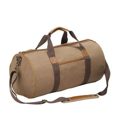 Rothco Canvas Shoulder Duffle Bag,Grey - Walmart.com