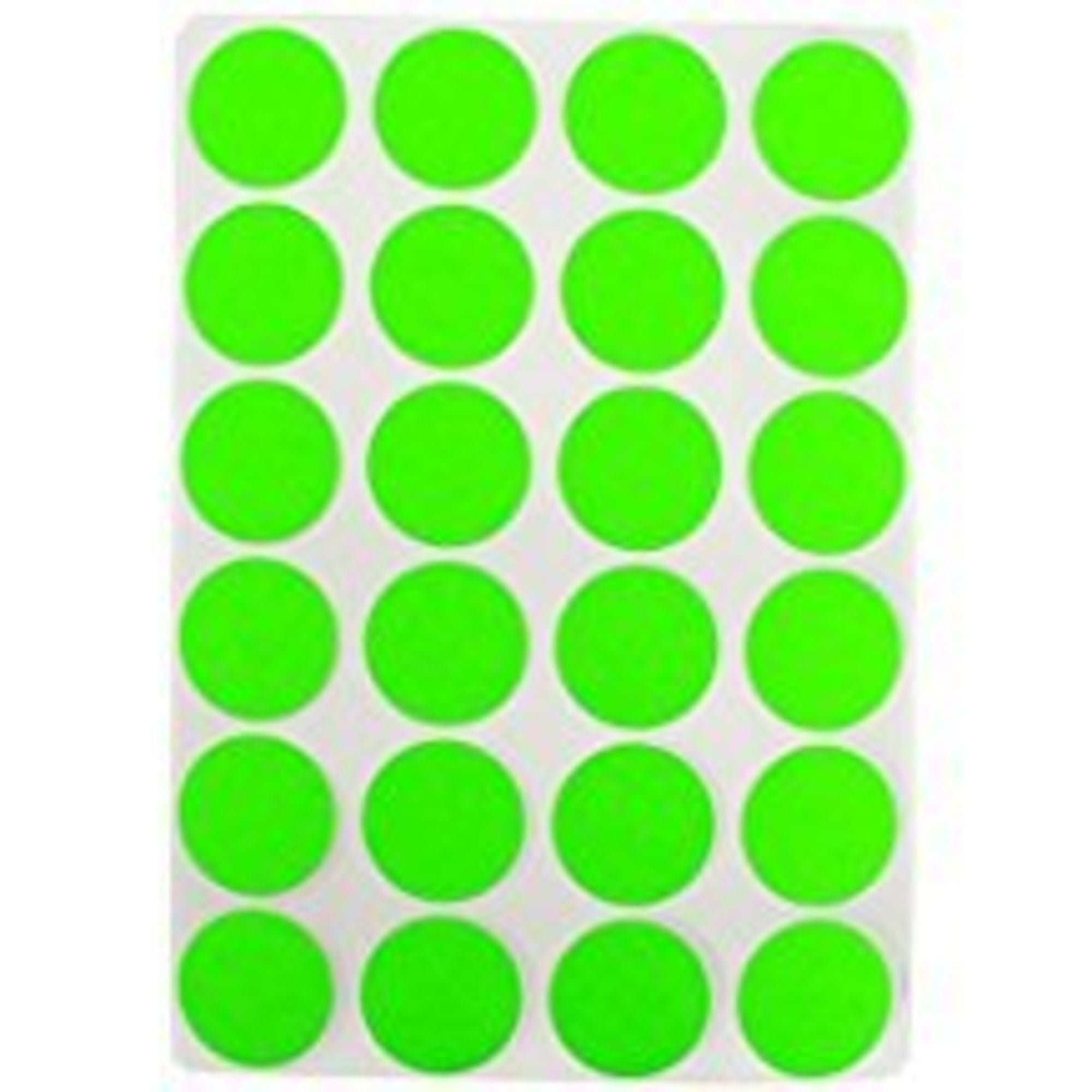 Preferred Postage Color Coding Labels, Neon Green, 1000 Count - Walmart.com