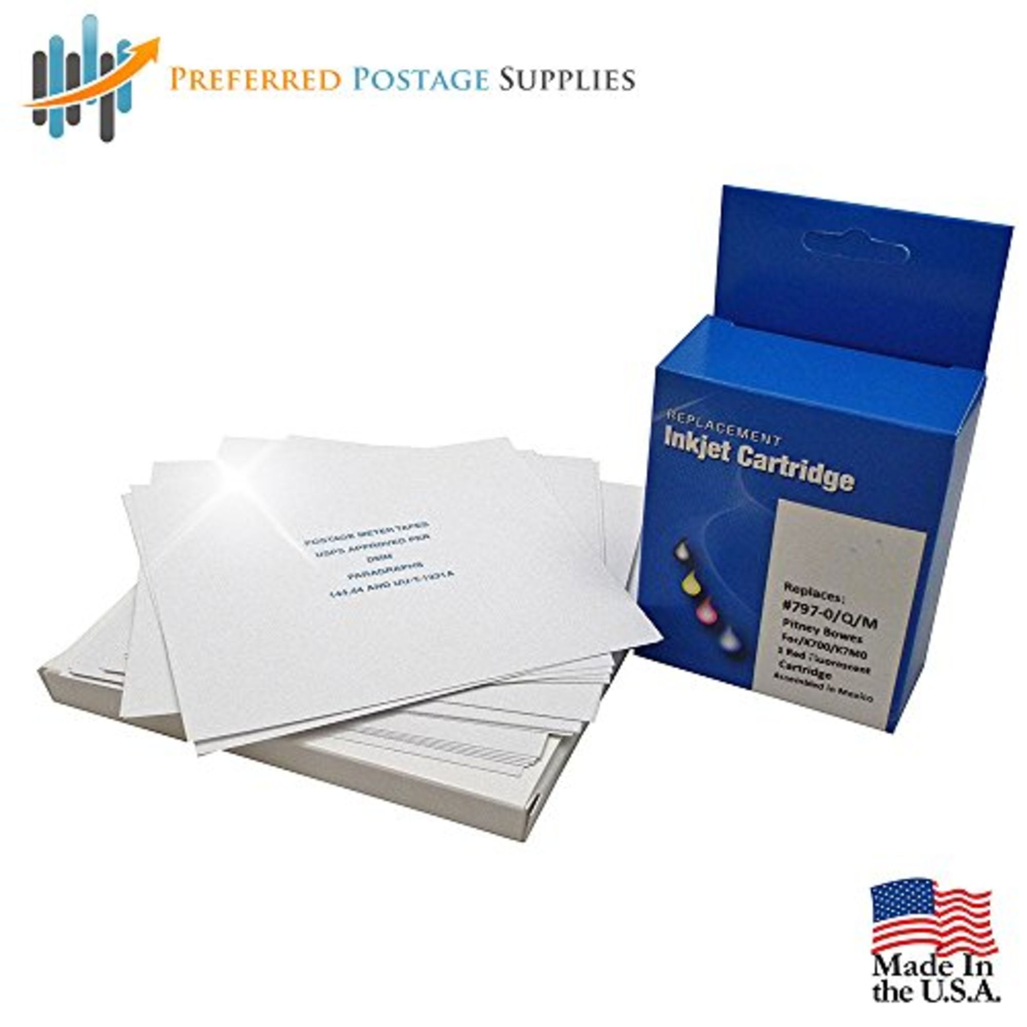 Preferred Postage Supplies Compatible Ink (797) for Pitney Bowes ...