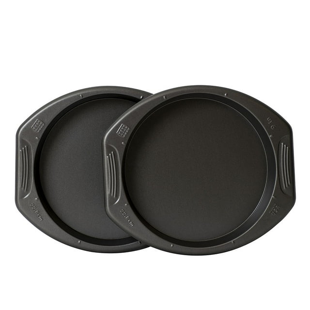 Preferred Set of 2 Nonstick 9 Inch Round Cake Pans with Handles for ...