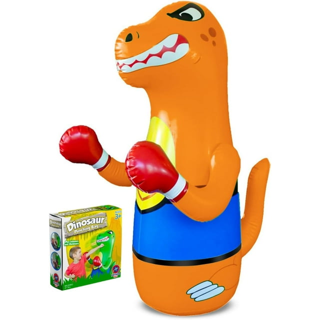 Preferred Toys Toddler's Inflatable Dinosaur Boxing Punching Bag for ...