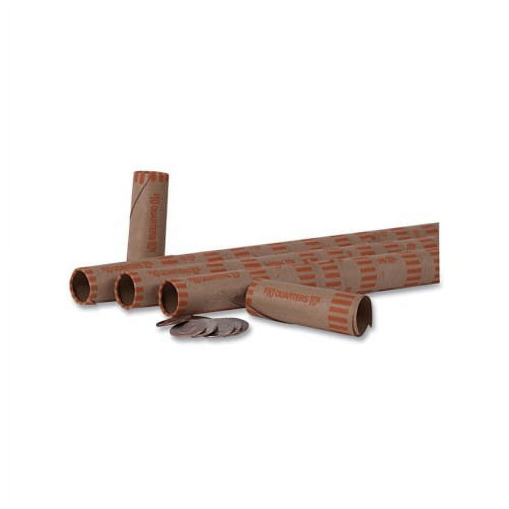 Preformed Tubular Coin Wrappers Quarters, 10, 1000 Wrappers/Box ...