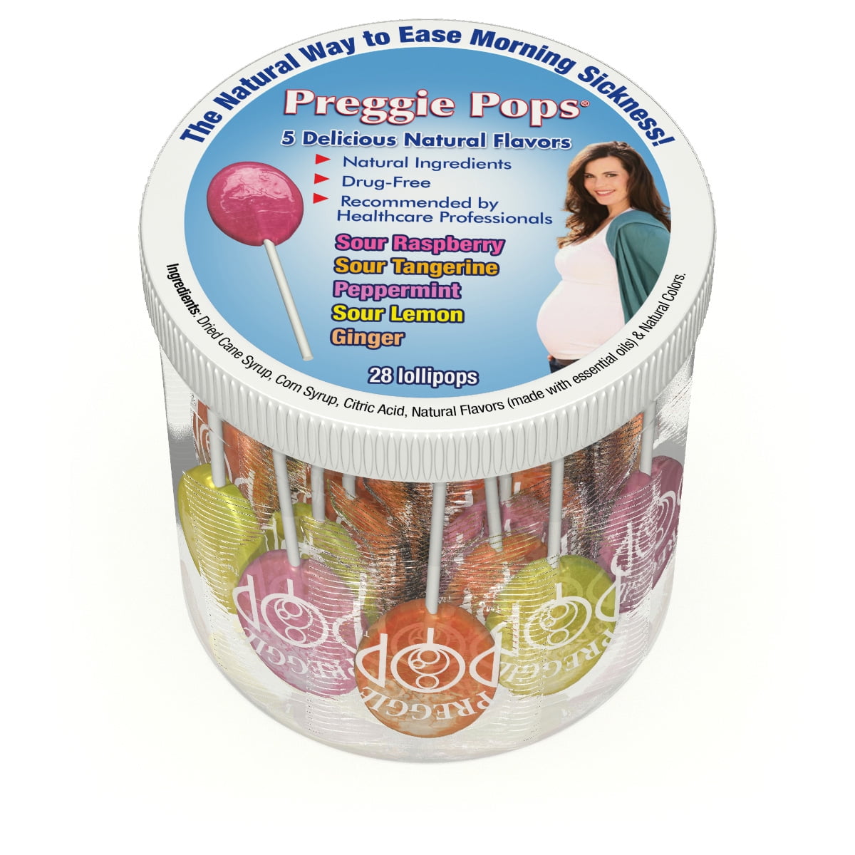 Three Lollies Preggie Pop Drops: Anti-Nausea Relief for Pregnant Women ...