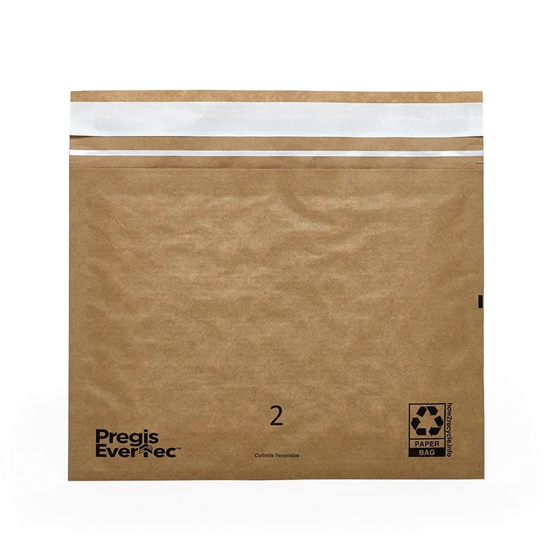 Pregis EverTec™ Padded Recyclable Mailers, #2, Case 100 | Quantity: 100 ...