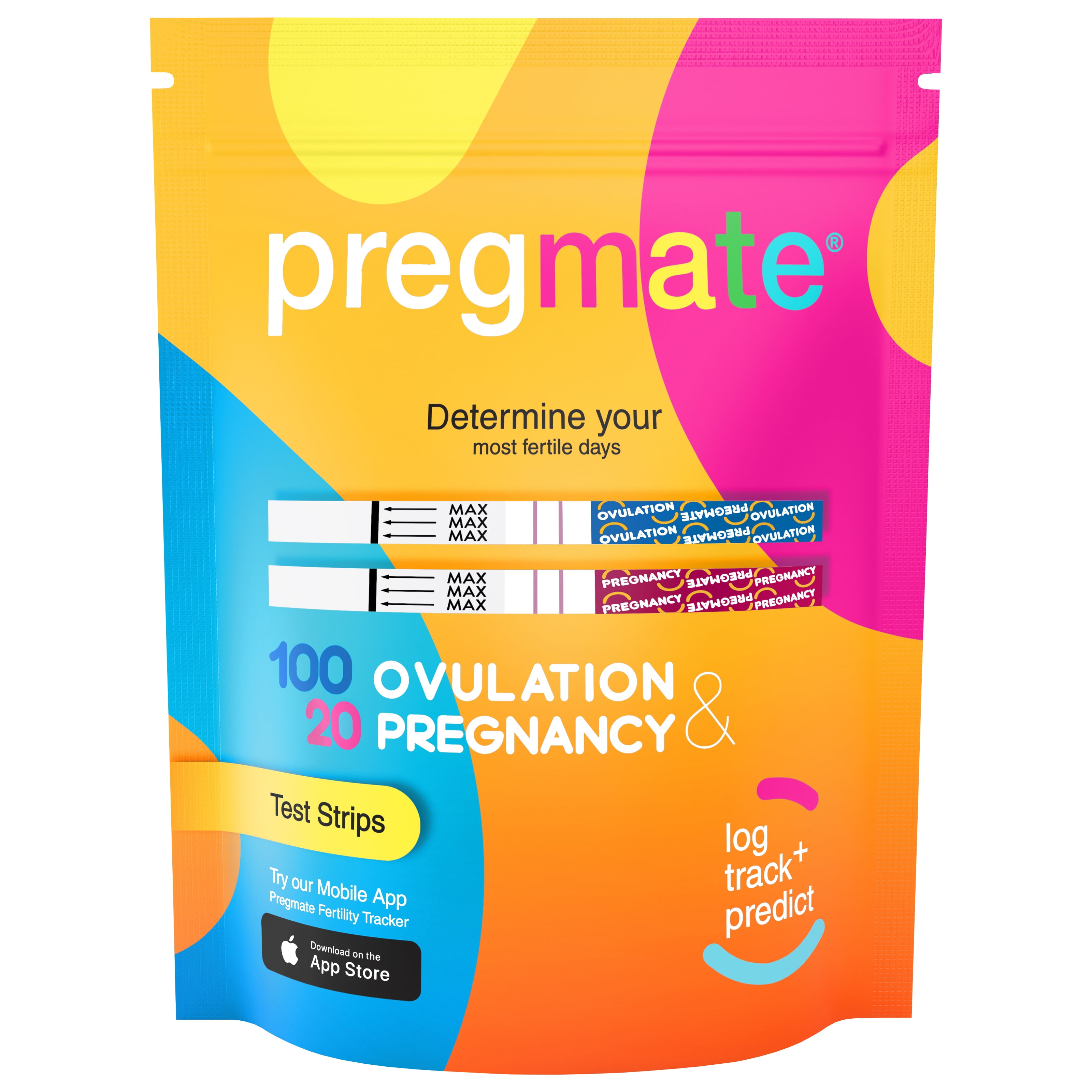 Pregmate 100 Ovulation and 20 Pregnancy Test Strips - Walmart.com