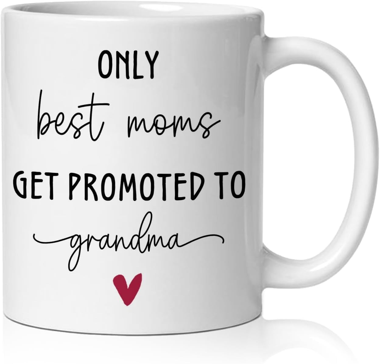 Pregnancy Baby Announcement for Grandma Mug, New Grandmother Gifts ...