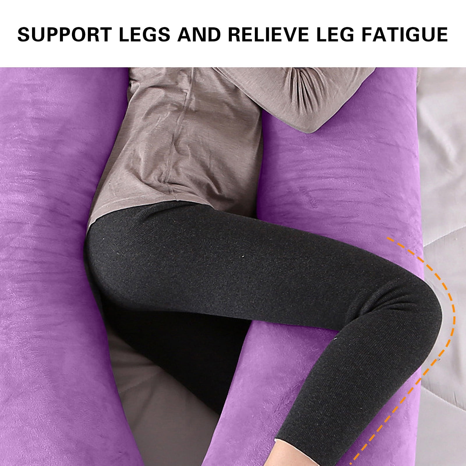 Pregnancy Pillows for Sleeping, U Shaped Full Body Maternity Pillow ...