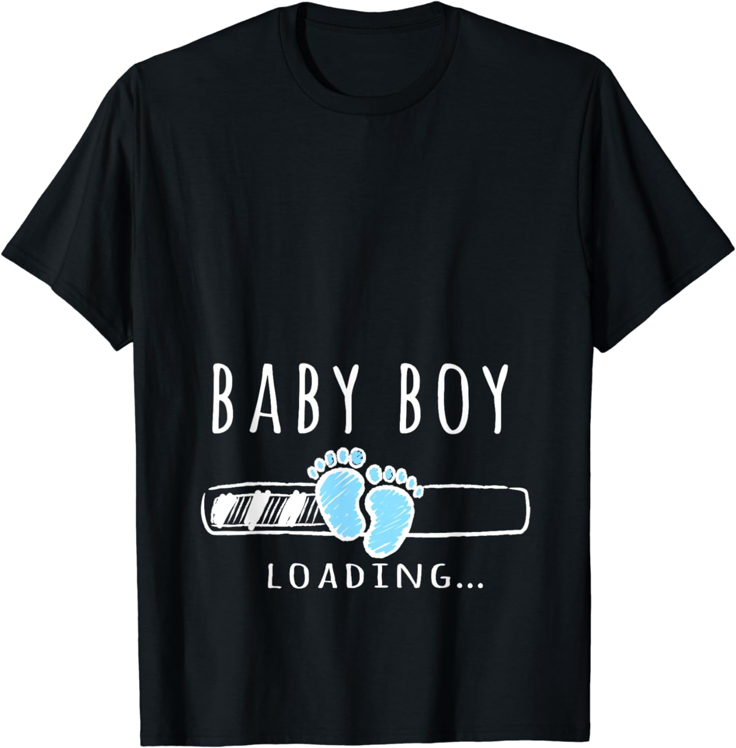 Pregnant Mom Baby Boy Loading T-Shirt - Walmart.com