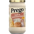 Prego Garlic and Caramelized Onion Alfredo Pasta Sauce 14.5 oz Jar ...