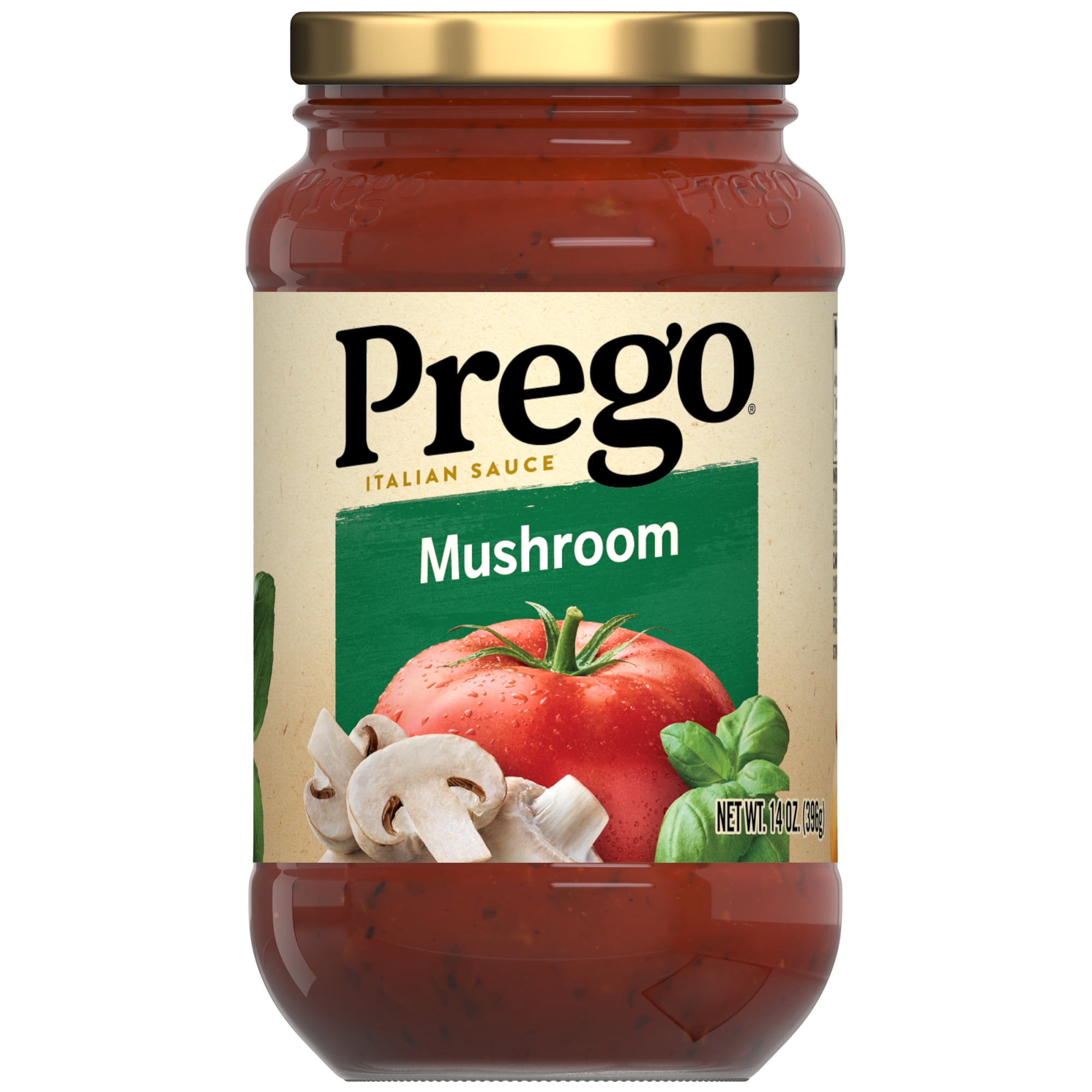 Prego Mushroom Pasta Sauce, 14 oz Jar - Walmart.com
