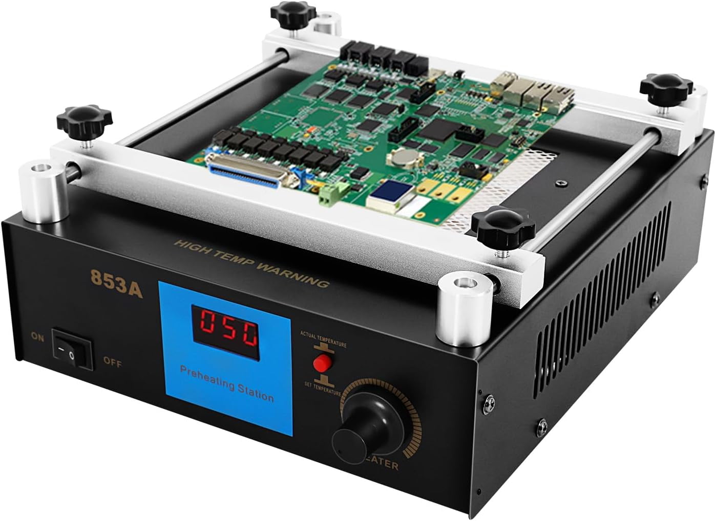 Preheating Rework Station, 110V 450W SMD PCB Preheater BGA Rework ...