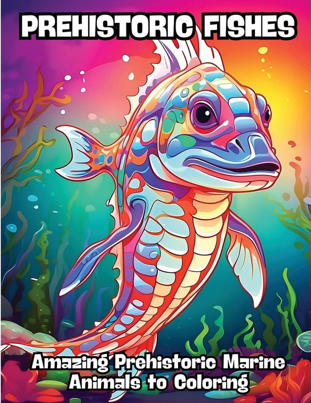 Prehistoric Fishes: Amazing Prehistoric Marine Animals to Coloring ...