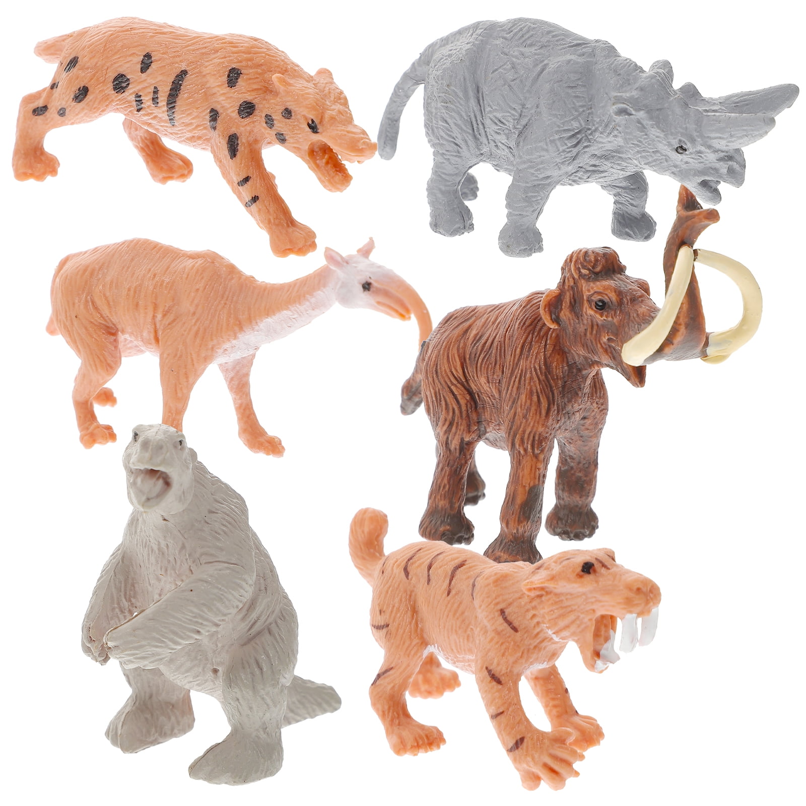 Prehistoric Model Mini Models Animals Toy Plastic Little Critters Toys ...